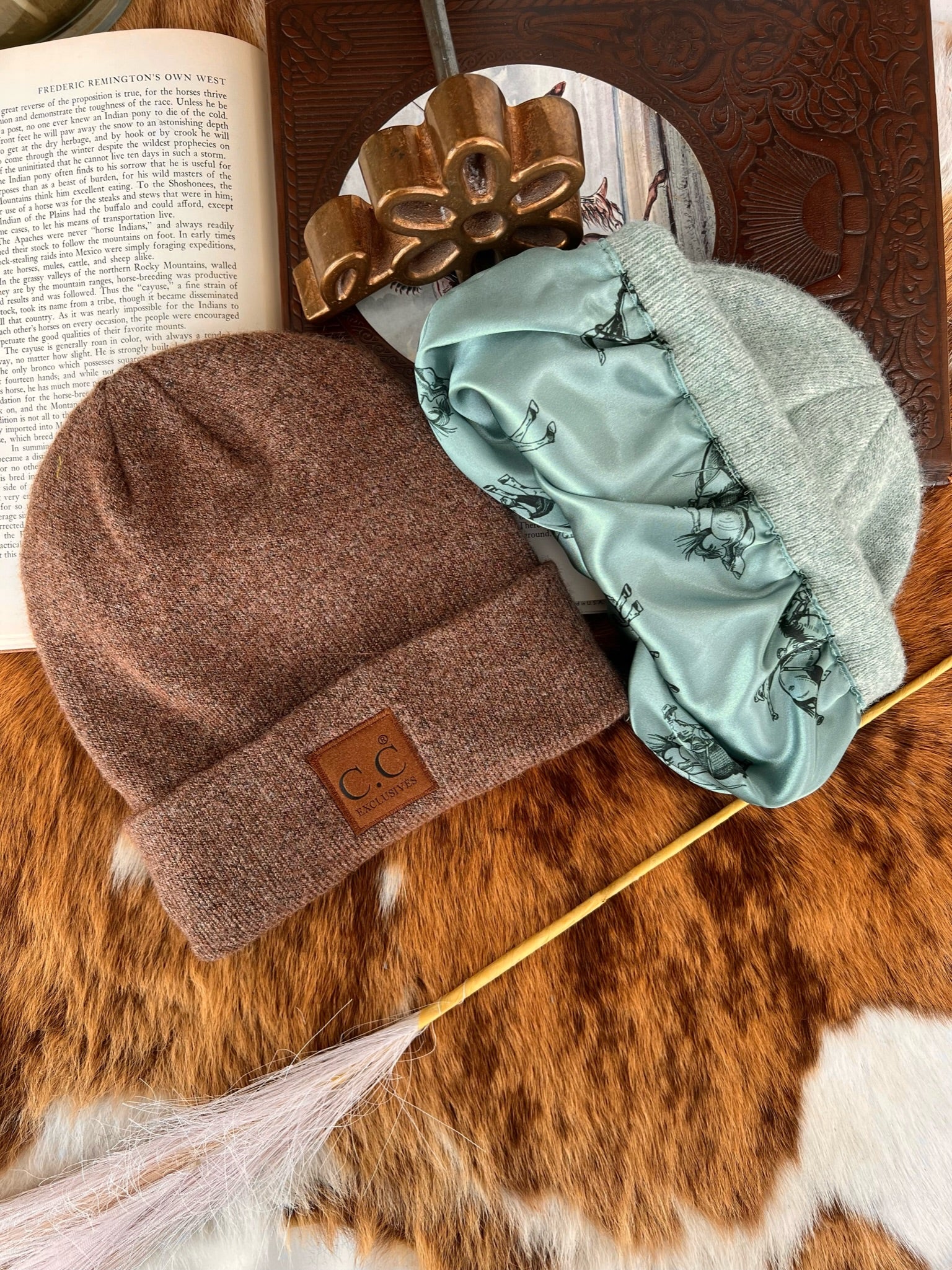 Adult Satin Lined Beanies – Daisy If You Do Co.