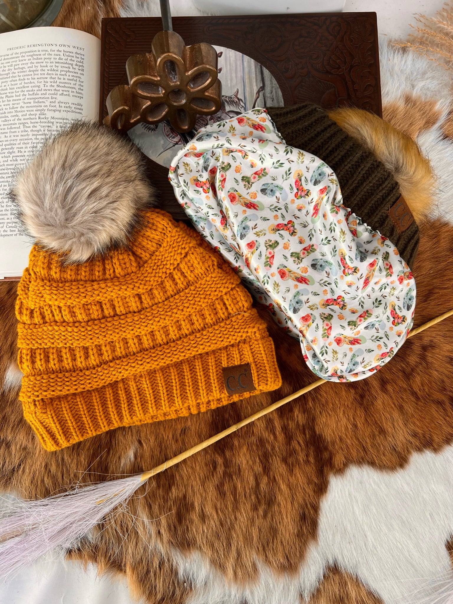Adult Satin Lined Beanies – Daisy If You Do Co.